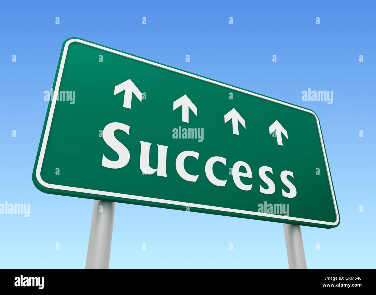 Success road sign hi-res stock photography and images - Alamy