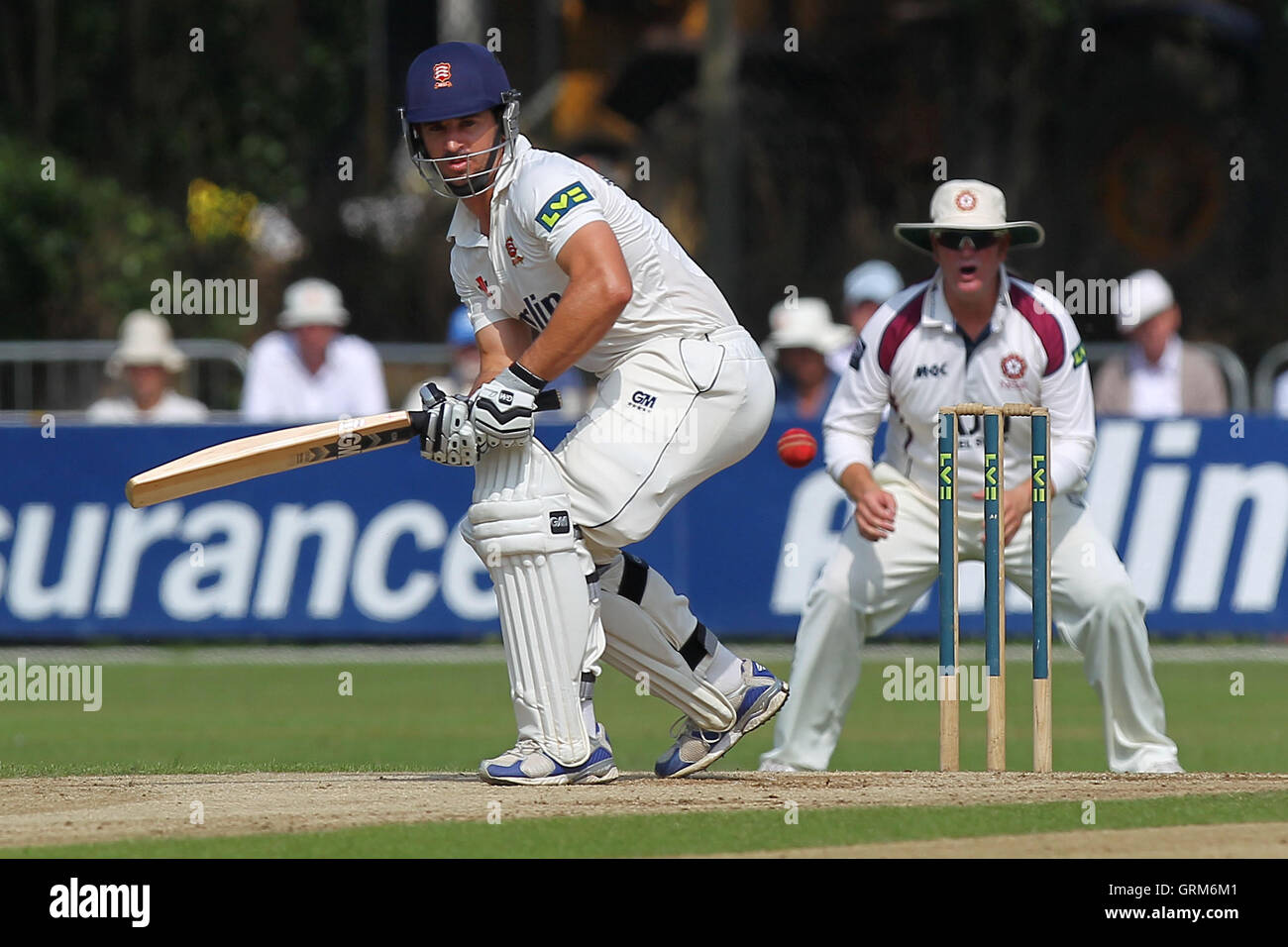 Ryan ten Doeschate in batting action for Essex - Essex CCC vs ...