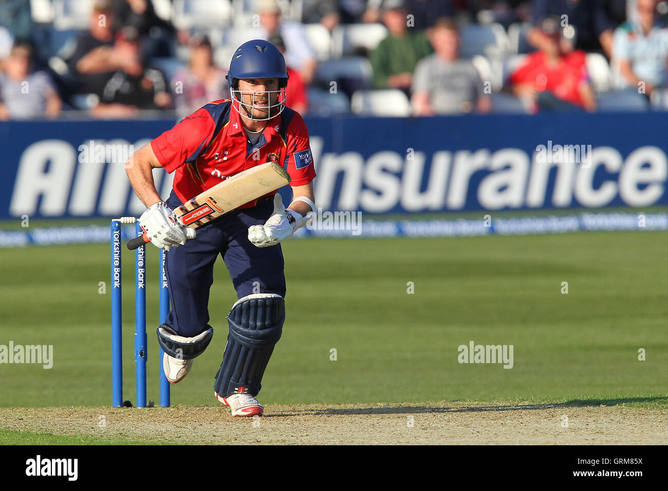 James Foster in batting action for Essex - Essex Eagles vs Hampshire ...