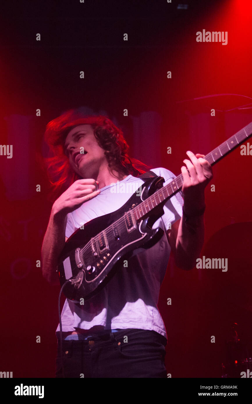 Stu Mackenzie of King Gizzard and the Lizzard Wizzard on day 4 of the ...