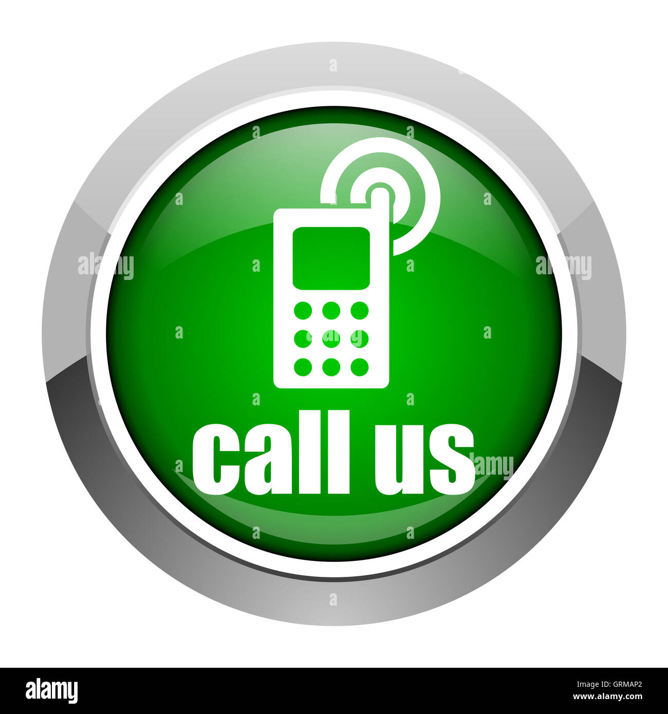 call us icon Stock Photo - Alamy