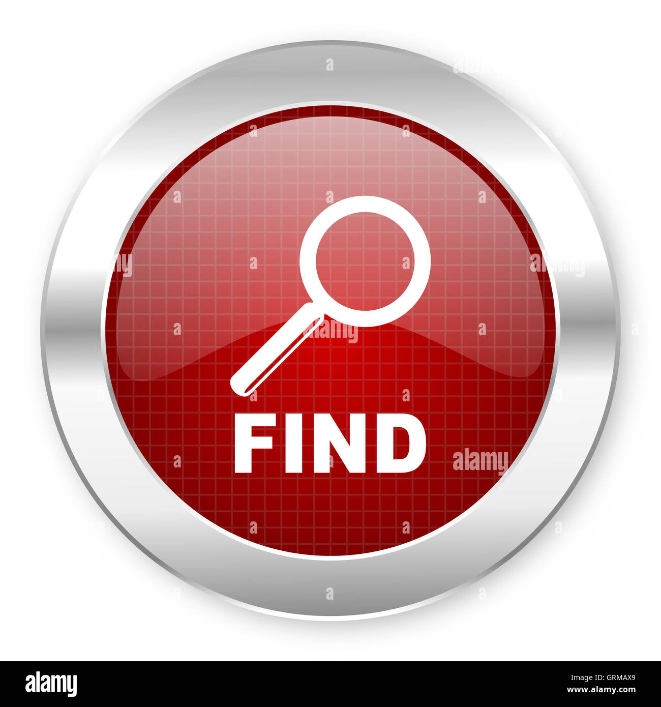 Find red circle web glossy hi-res stock photography and images - Alamy