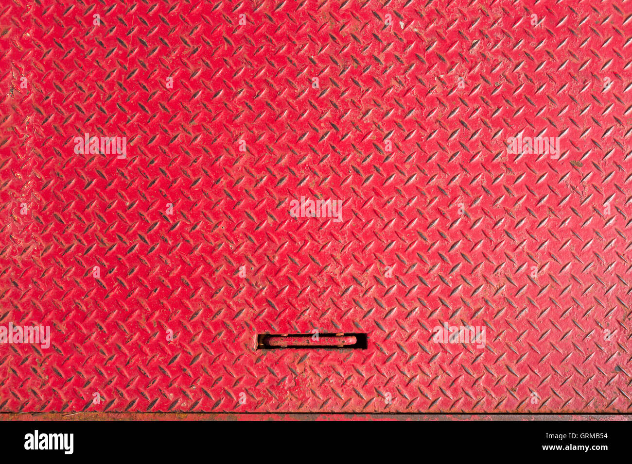 Red textured metal grate for background Stock Photo - Alamy