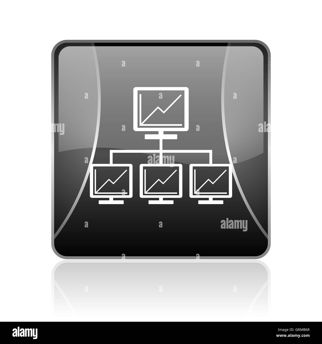 Www global network icon Black and White Stock Photos & Images - Alamy