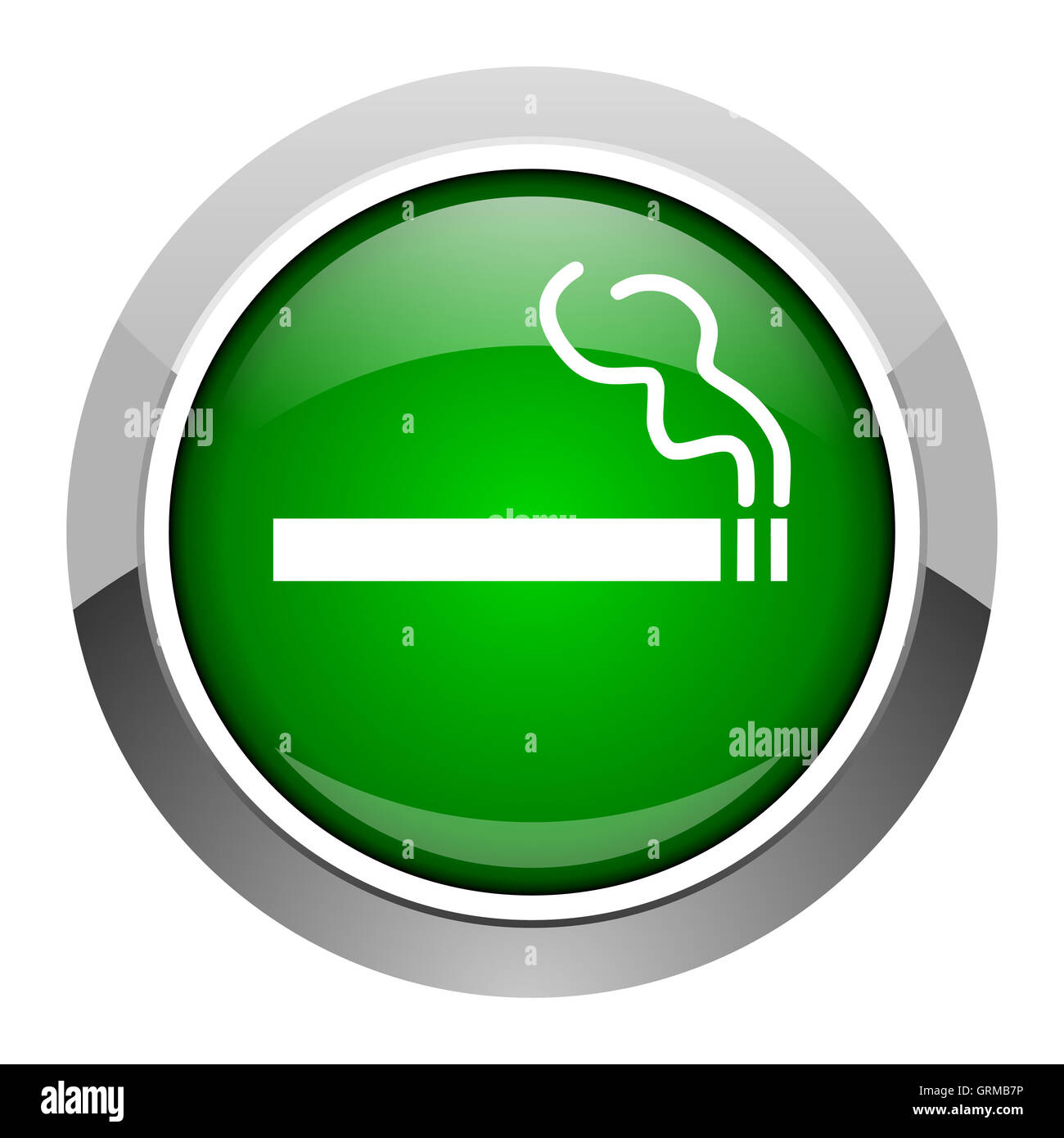 Smoking icon cigarette symbol hi-res stock photography and images - Alamy