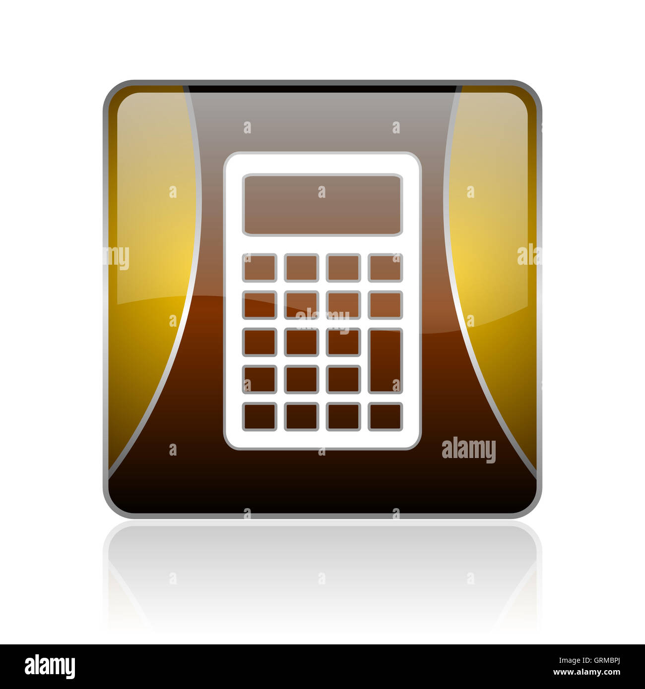 Gold calculator logo hi-res stock photography and images - Alamy