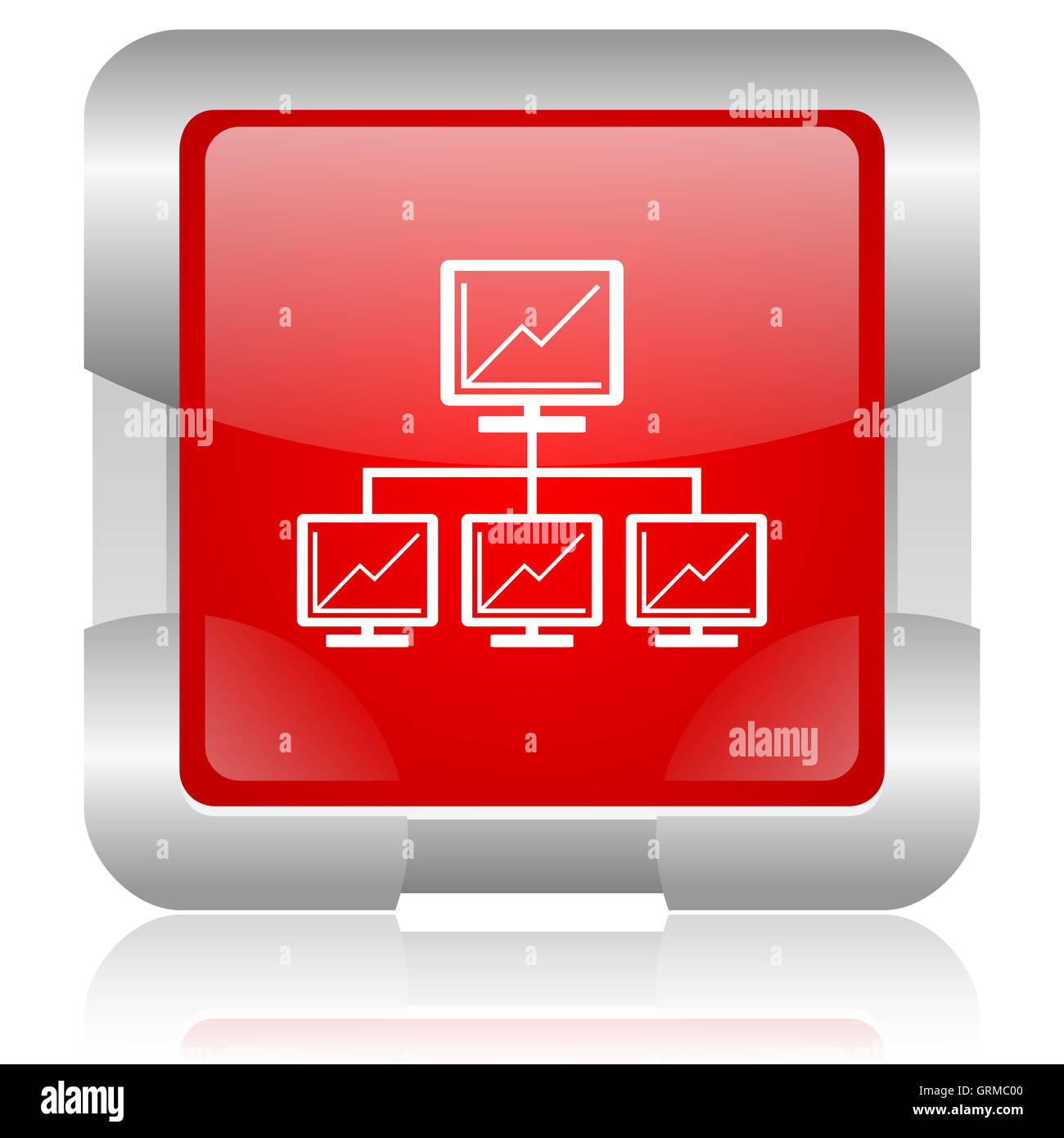 Global network red hi-res stock photography and images - Alamy