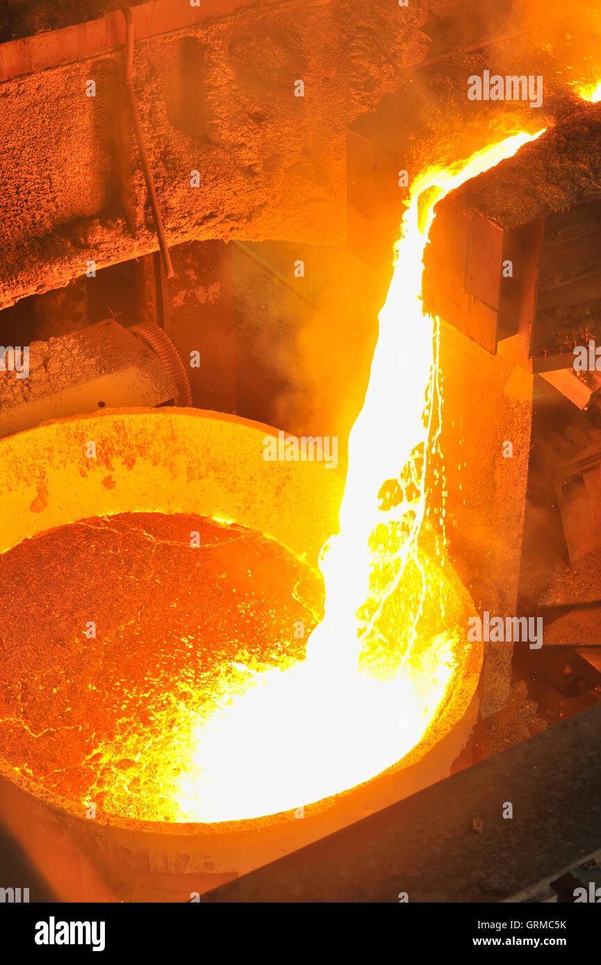 molten hot steel Stock Photo - Alamy