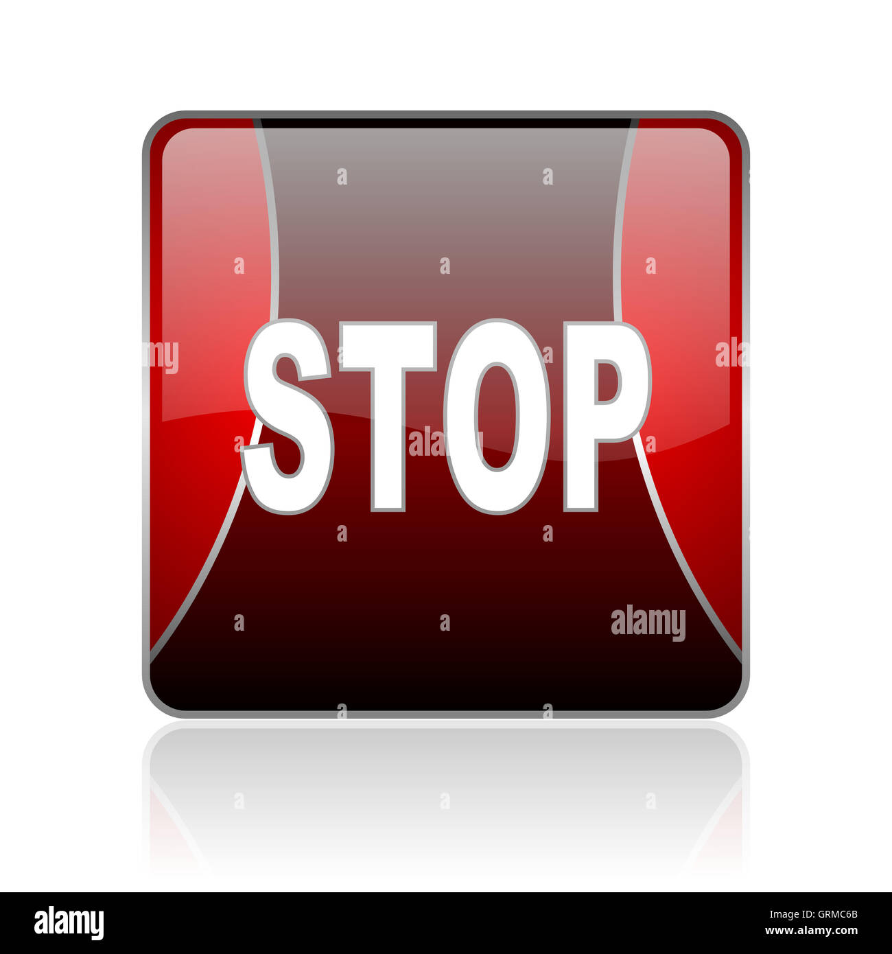 Stop square Cut Out Stock Images & Pictures - Alamy