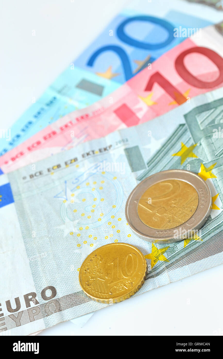 20 euro banknote 5 euro banknote hi-res stock photography and images ...