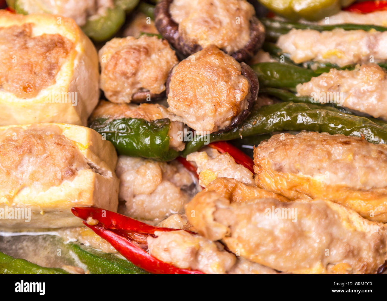 Yong Tau Fu Stock Photo - Alamy