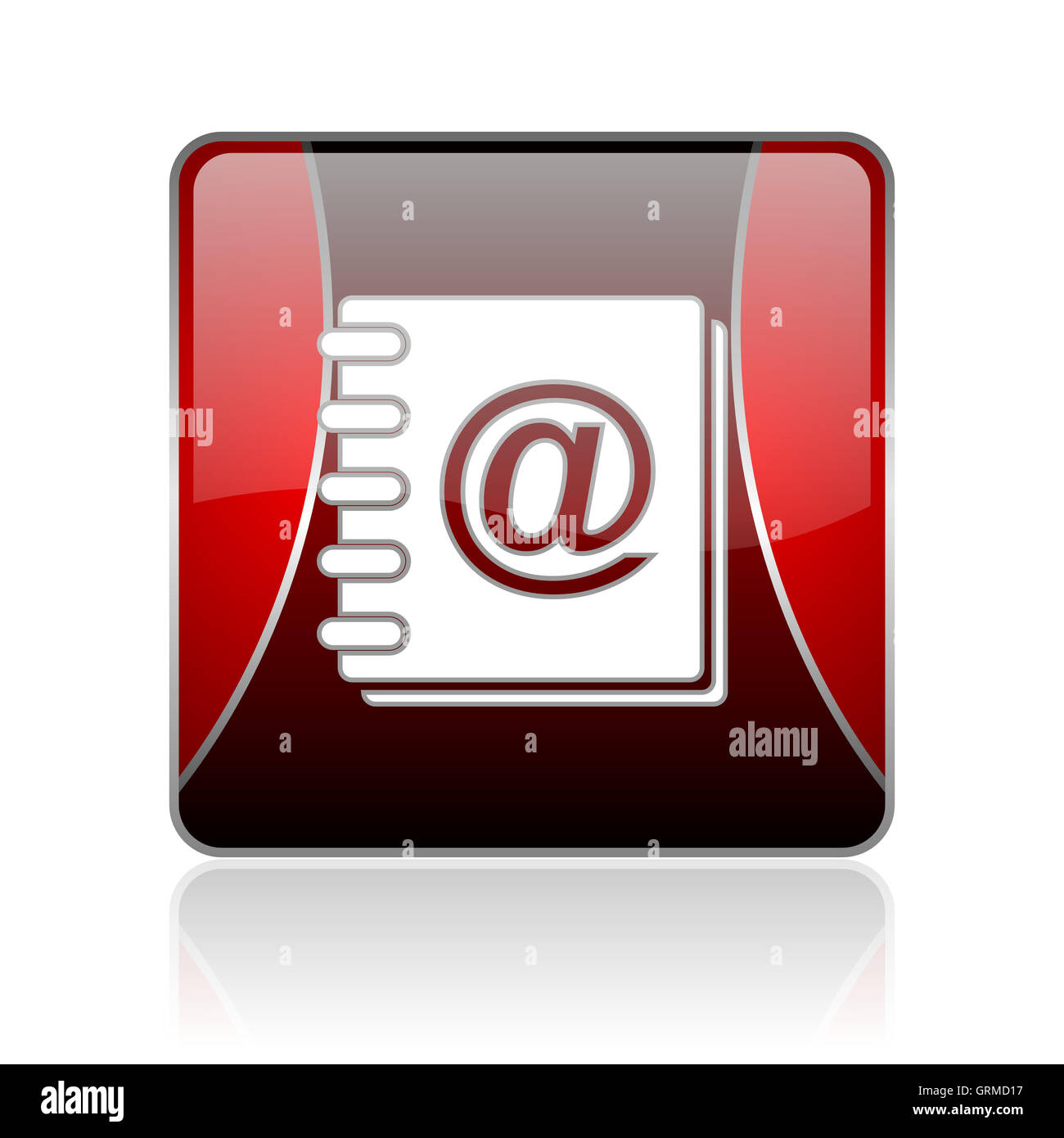 Red Address Icon