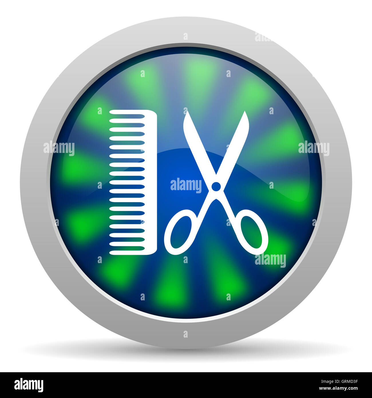 Barber icon hi-res stock photography and images - Alamy