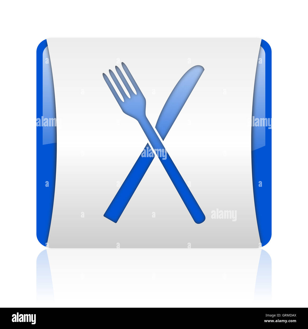 Food logo icon hi-res stock photography and images - Alamy