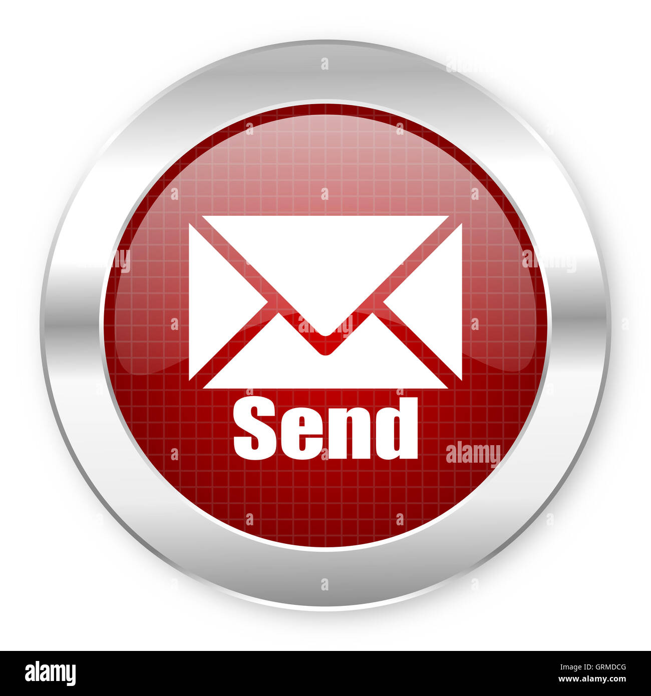 Send Email Icon Red