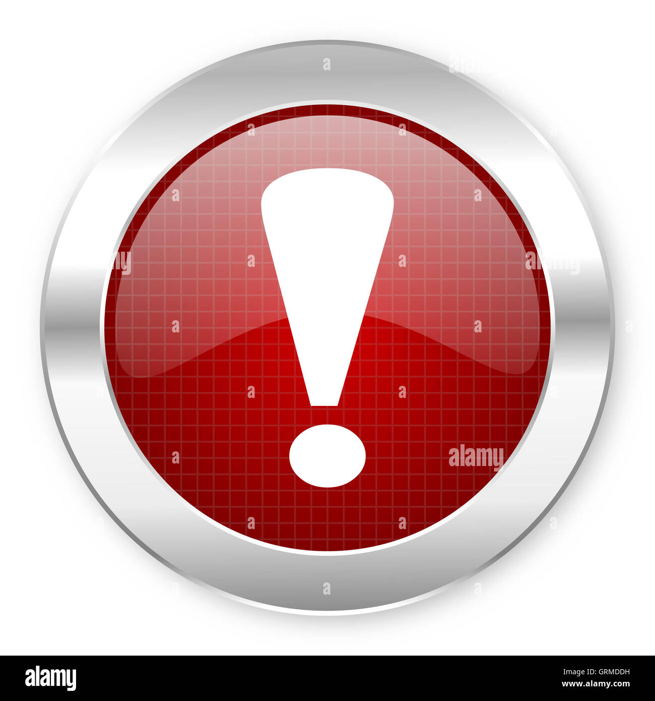 exclamation sign icon Stock Photo - Alamy