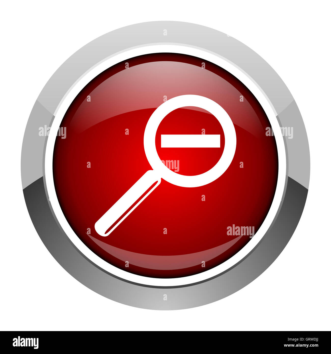 Find red circle web glossy hi-res stock photography and images - Alamy