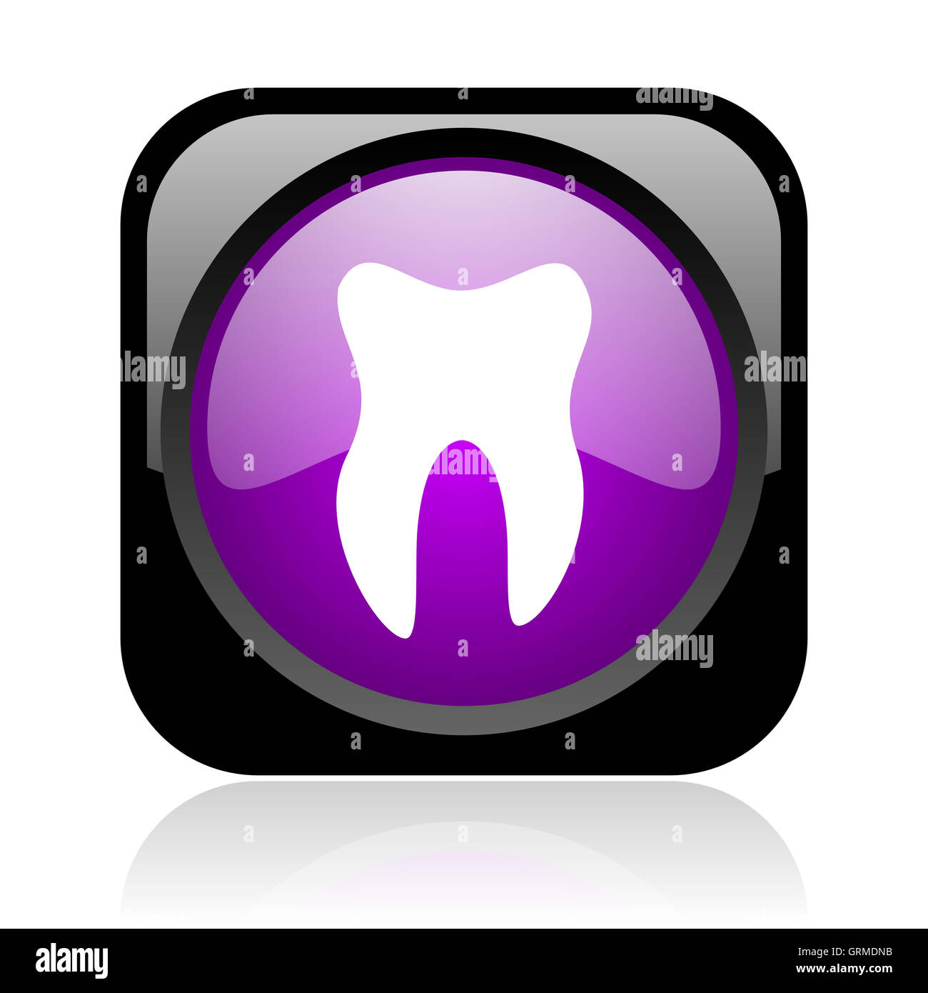 Teeth icon tooth design Cut Out Stock Images & Pictures - Alamy