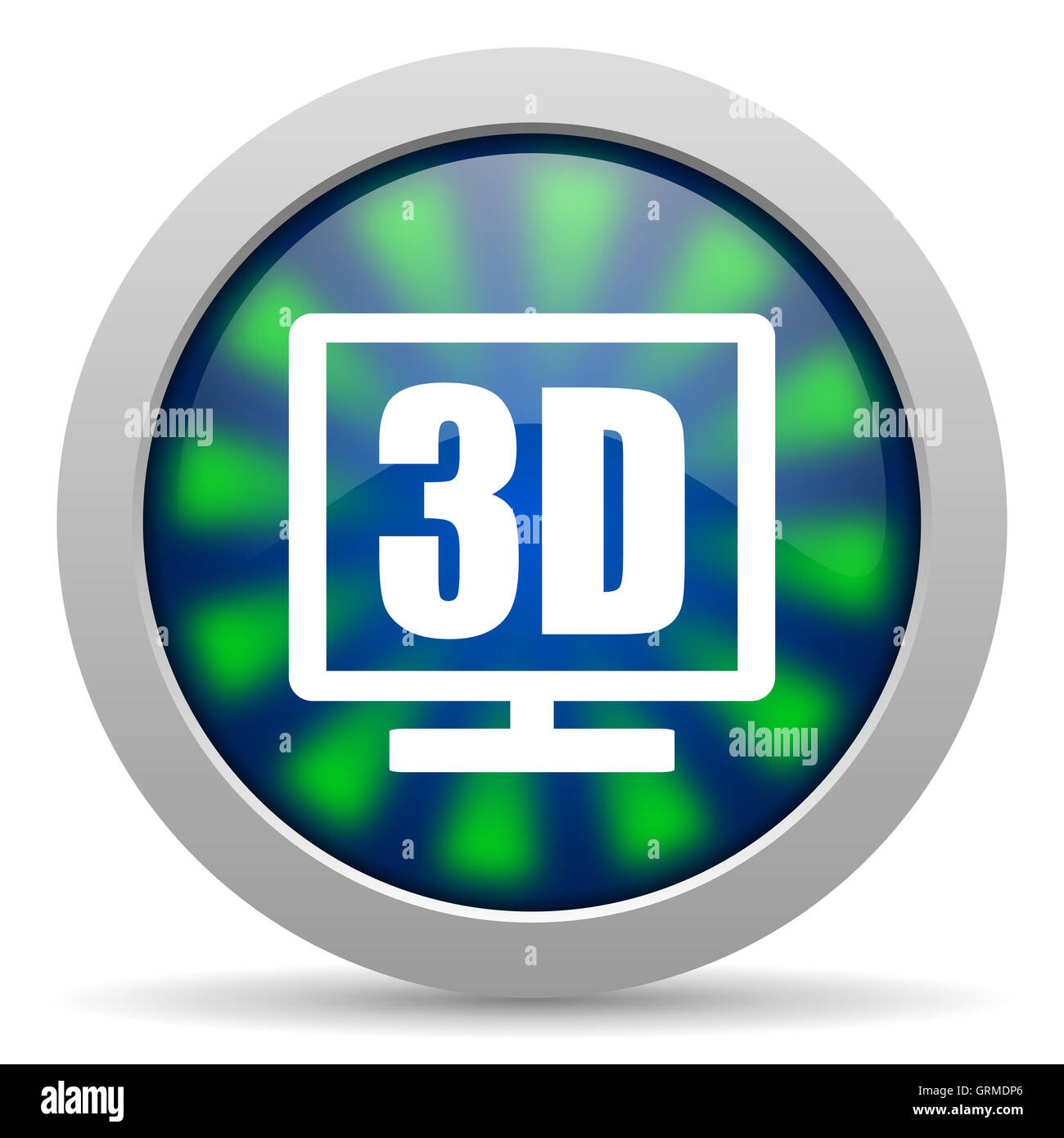 3d display icon hi-res stock photography and images - Alamy