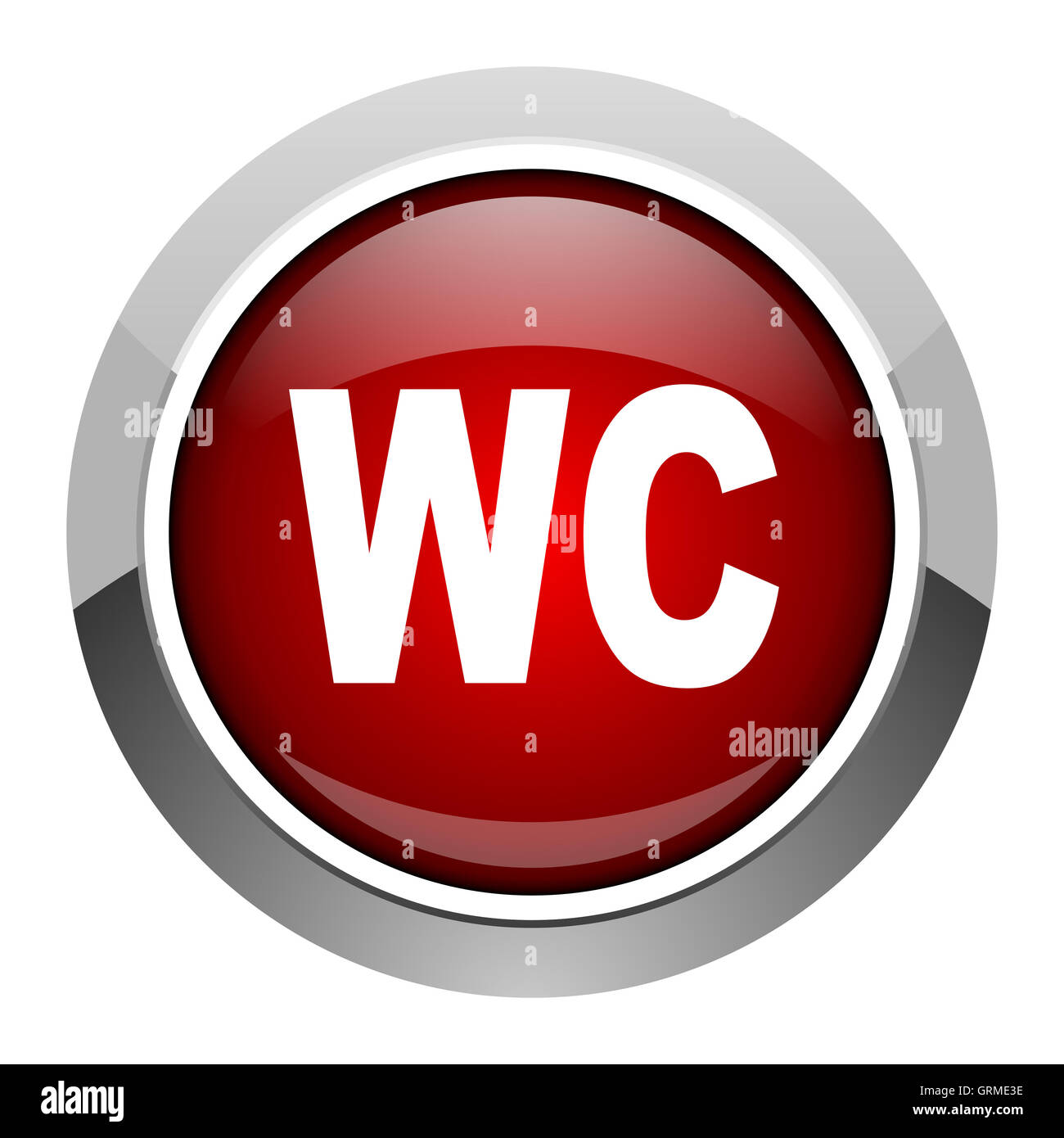 Wc icon hi-res stock photography and images - Alamy