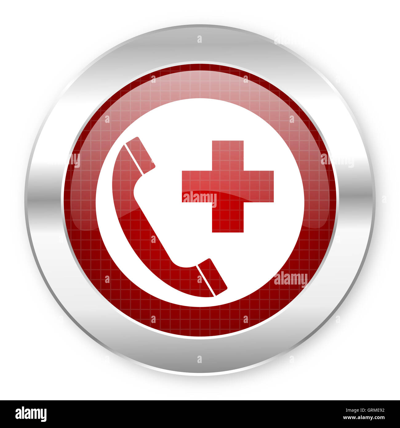 emergency call icon Stock Photo - Alamy