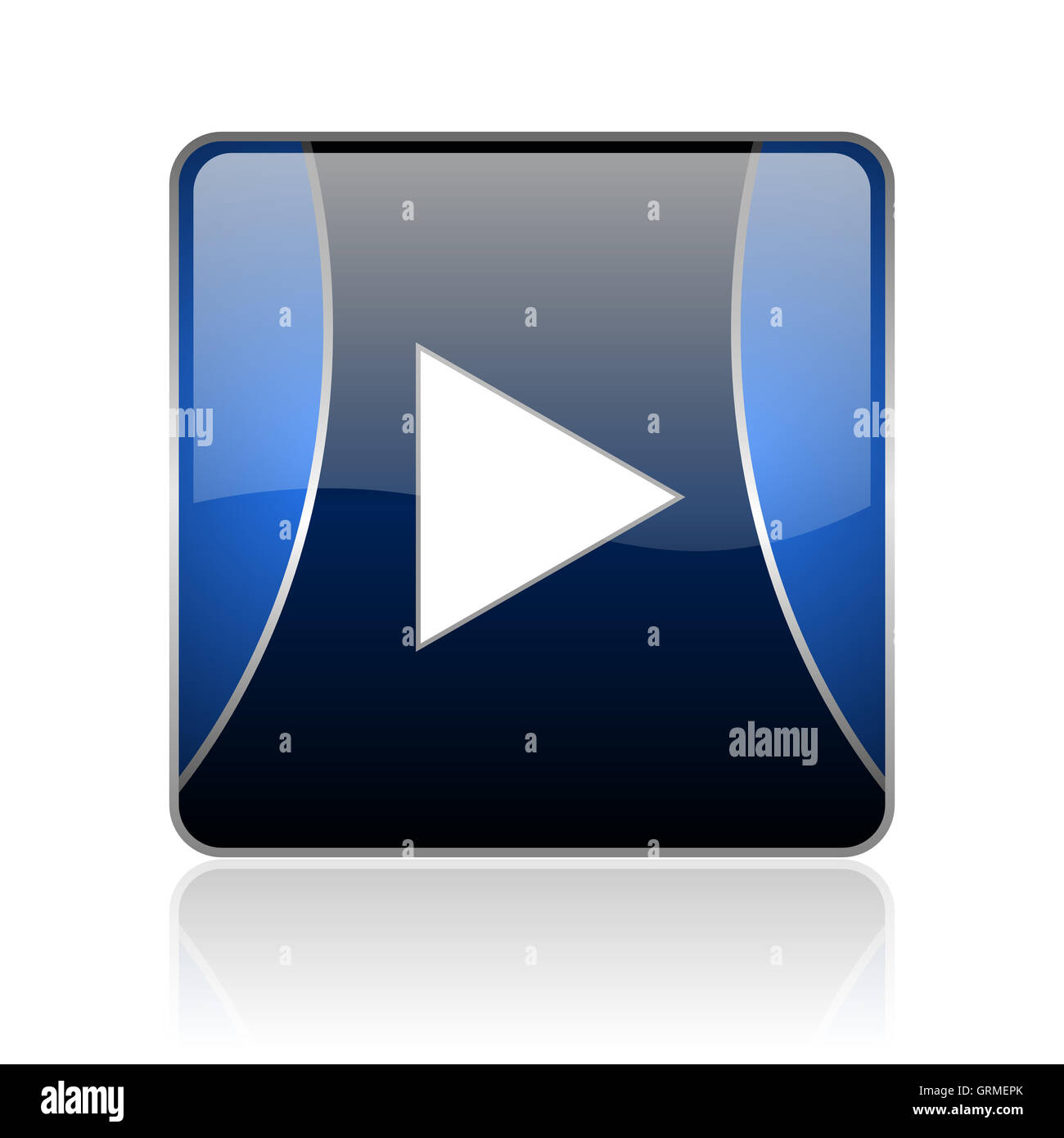 Logo icon play button hi-res stock photography and images - Alamy