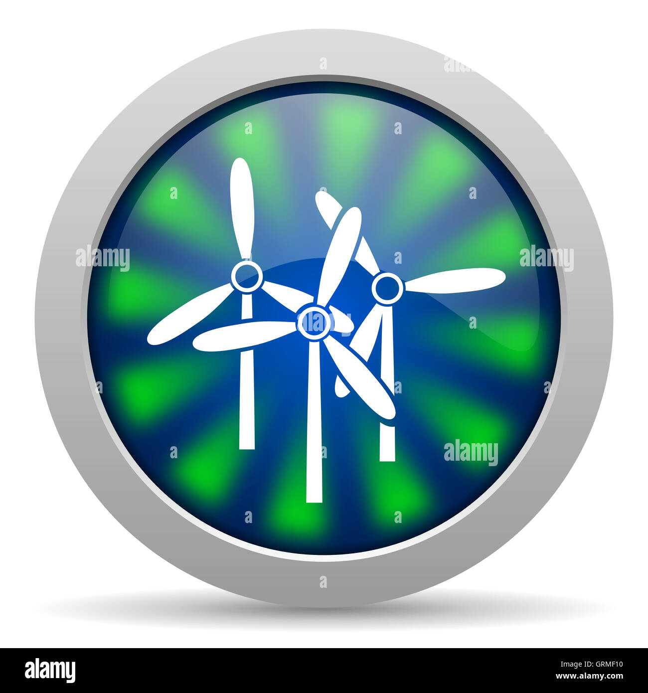 Modern windmill Cut Out Stock Images & Pictures - Alamy
