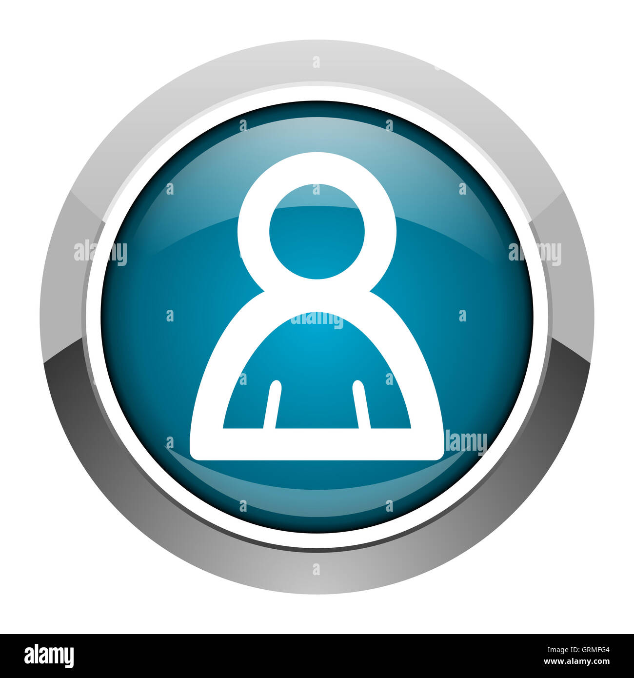 Account icon for mobile Cut Out Stock Images & Pictures - Alamy