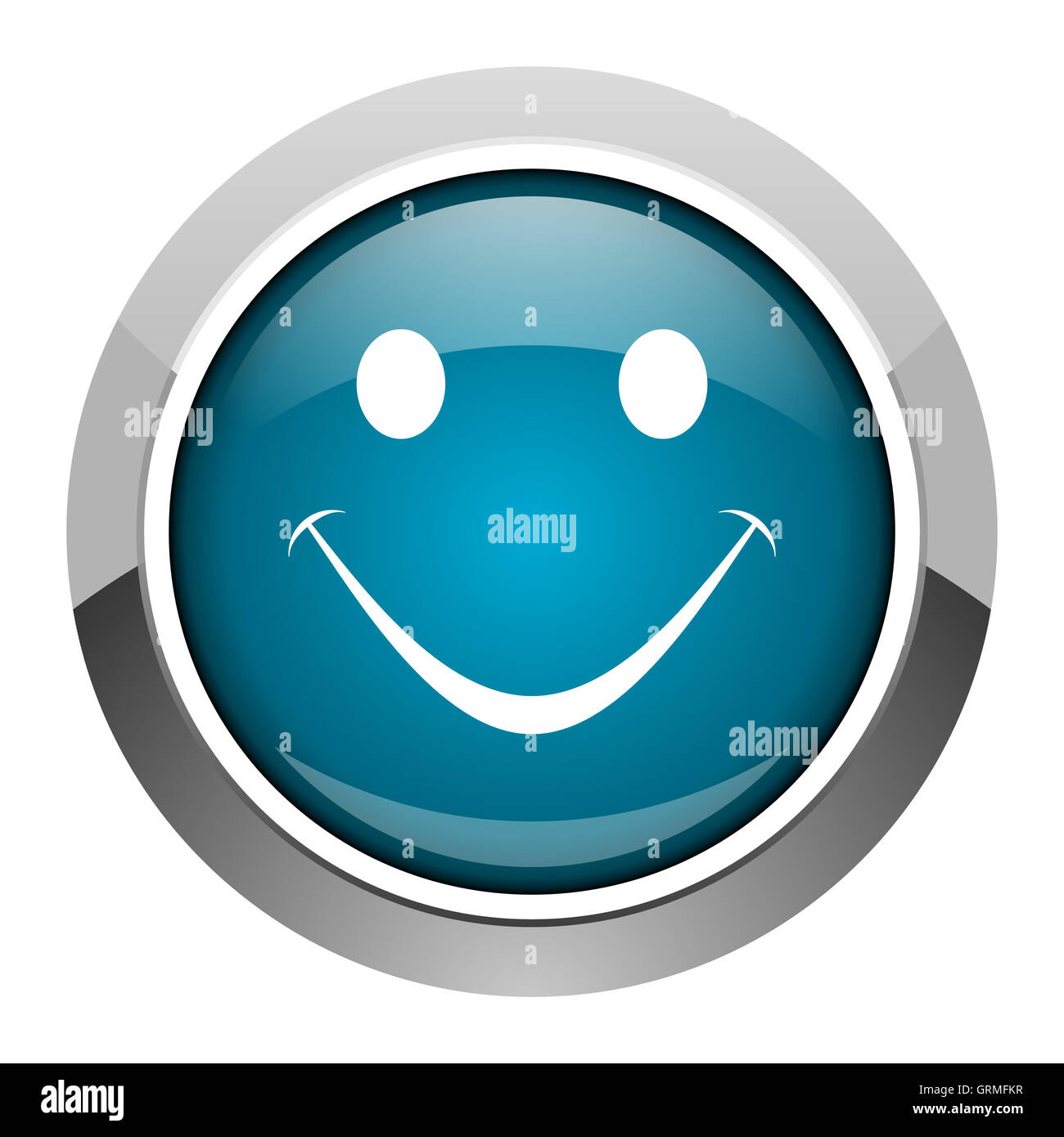 Smile emoticon Cut Out Stock Images & Pictures - Alamy