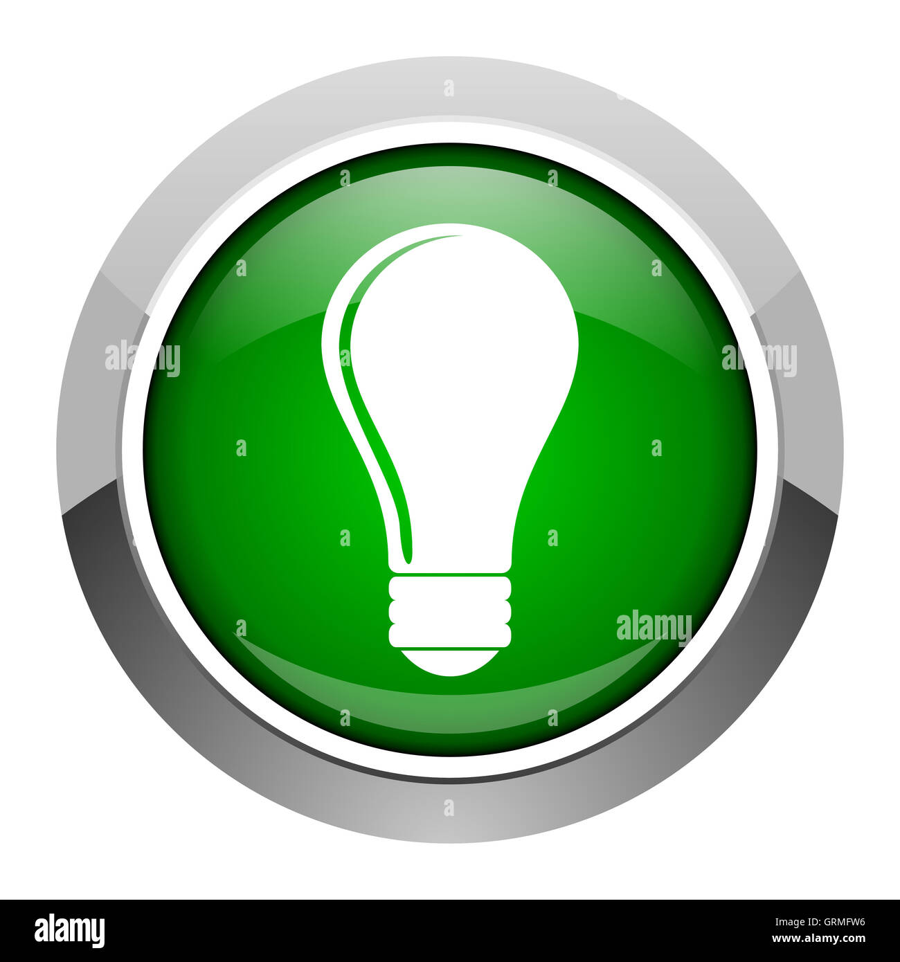 Bulb icon 3d hi-res stock photography and images - Alamy