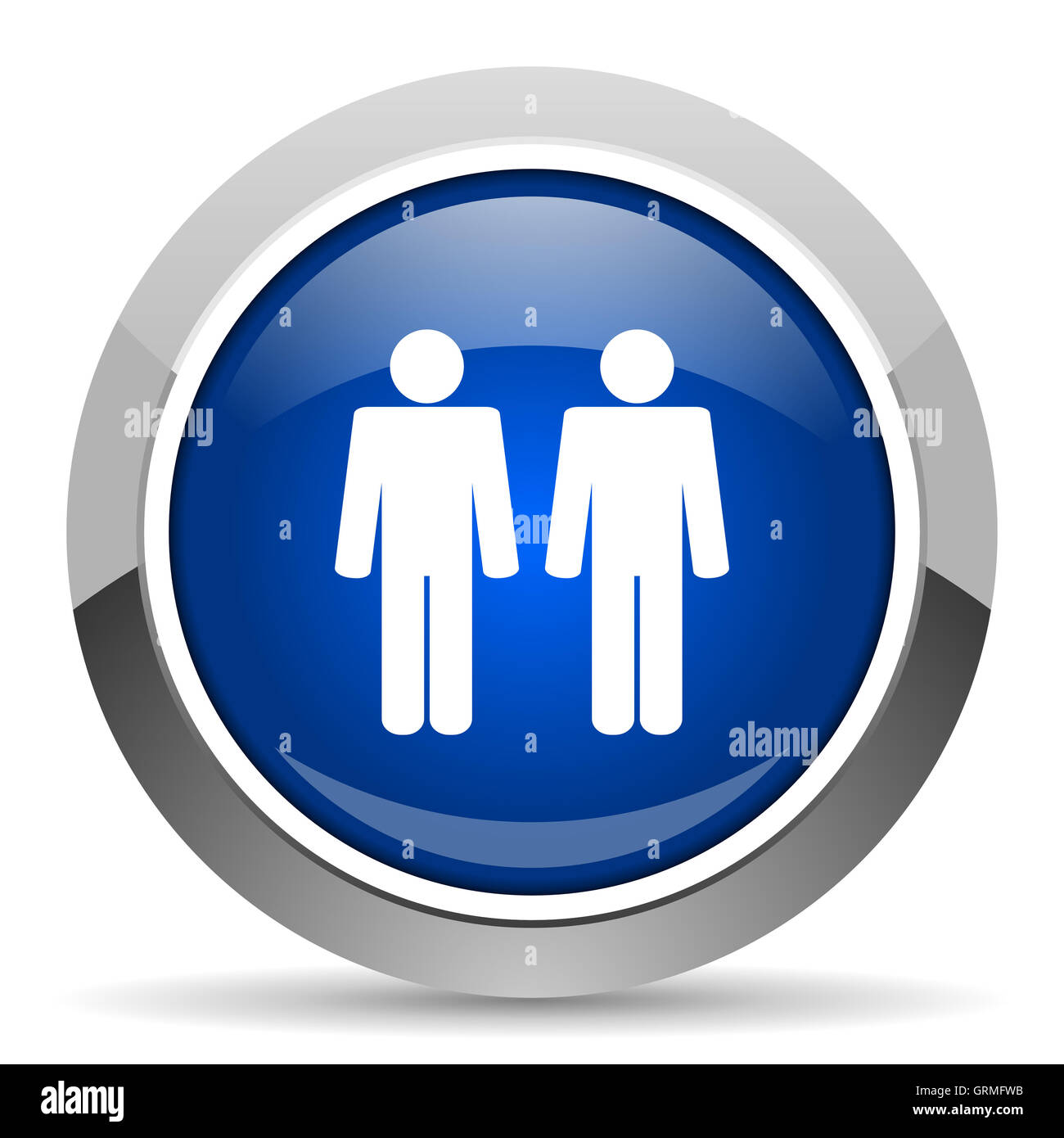 People couple together icon Cut Out Stock Images & Pictures - Alamy