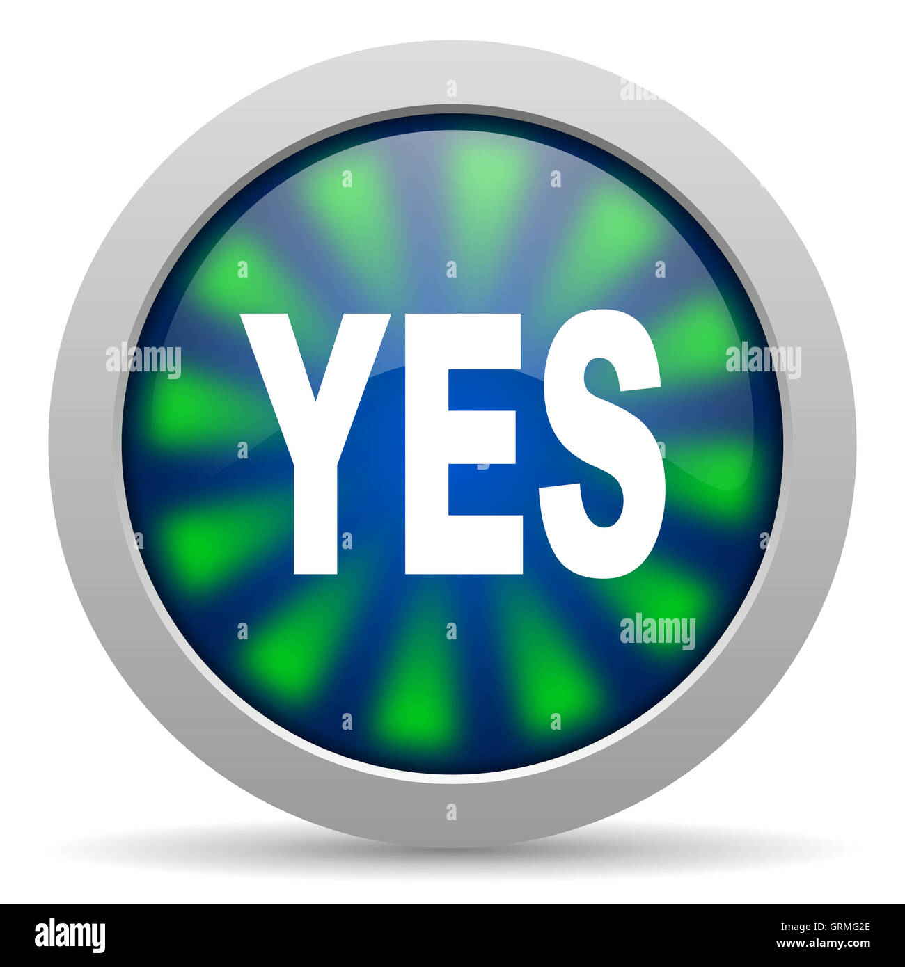Yes icon hi-res stock photography and images - Alamy