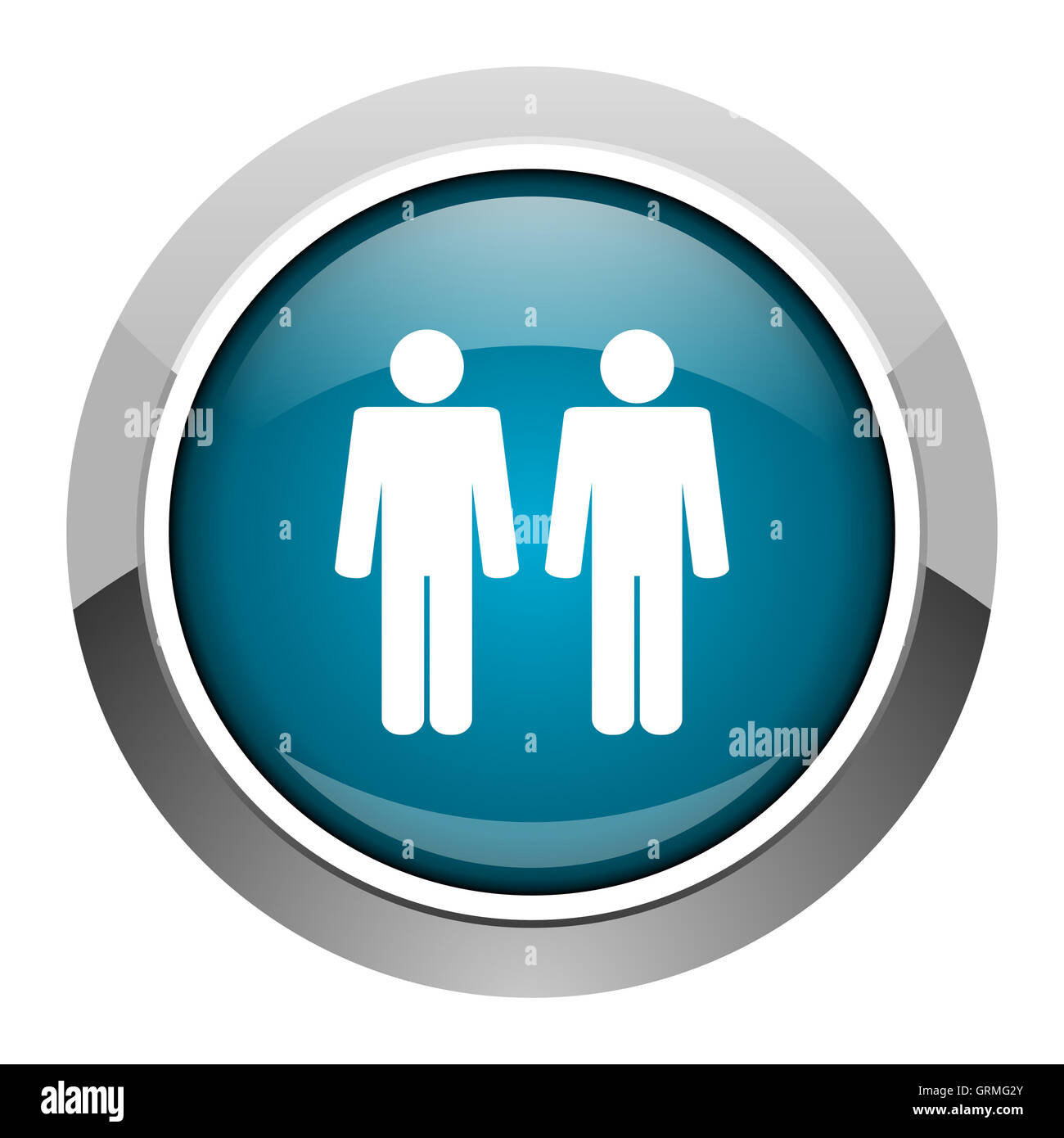 People couple together icon Cut Out Stock Images & Pictures - Alamy