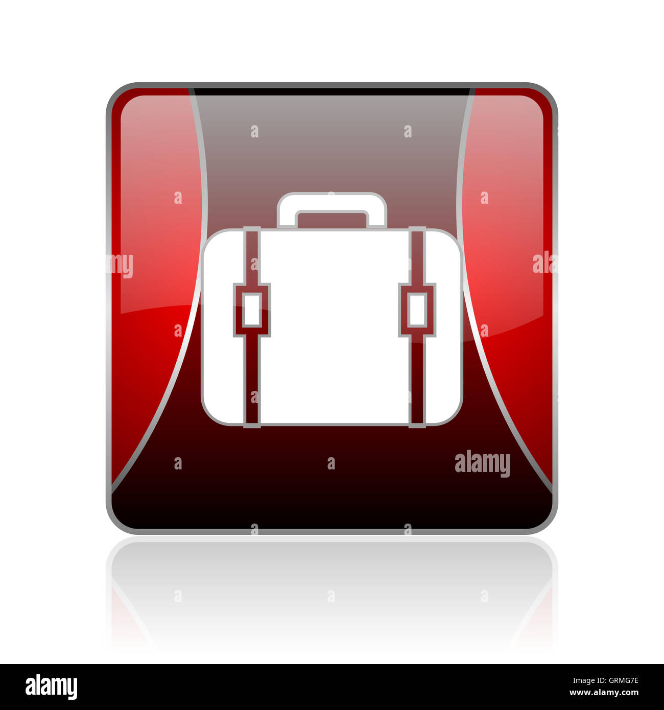 Red valise Cut Out Stock Images & Pictures - Alamy