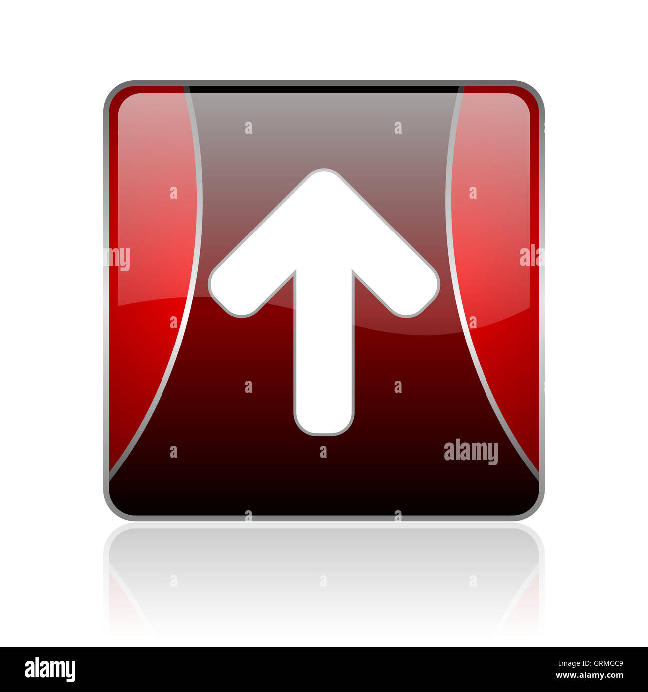 Up arrow logo icon hi-res stock photography and images - Alamy