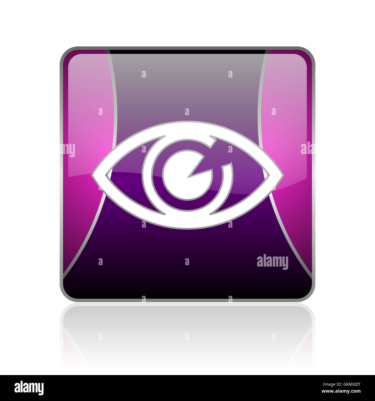 Square eye vision logo hi-res stock photography and images - Alamy