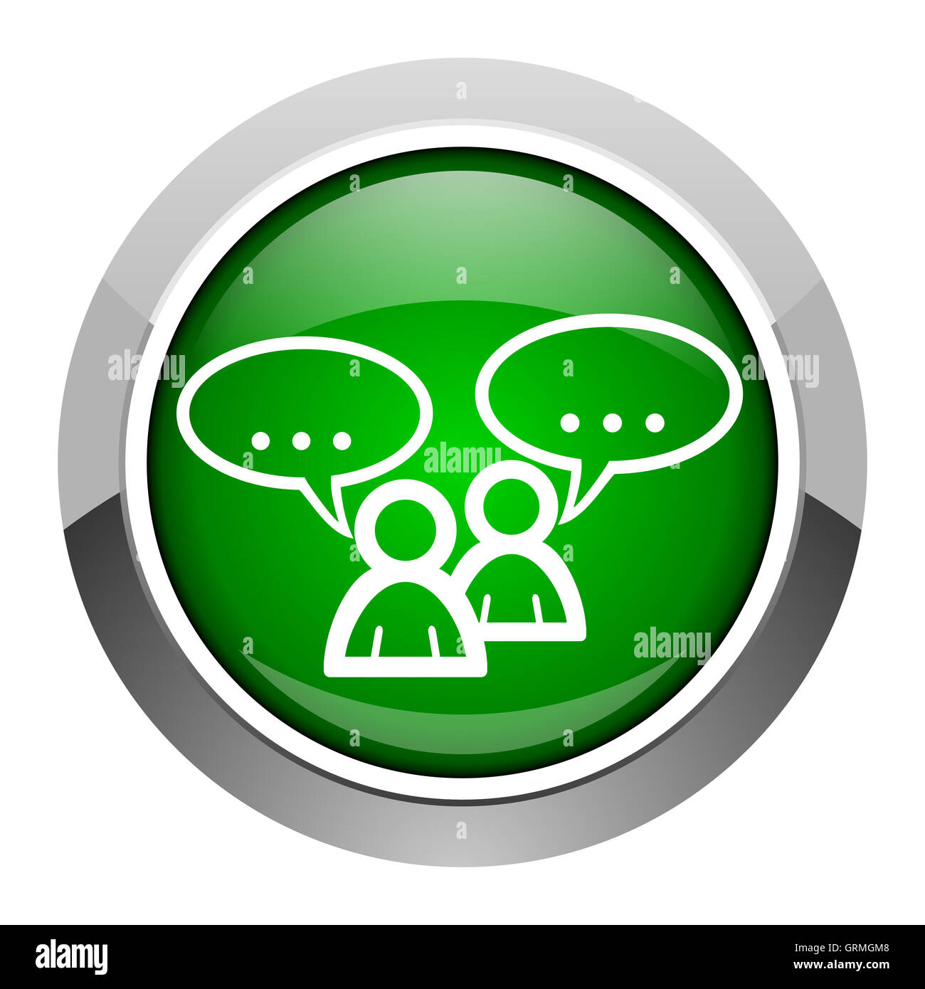 3d chat icon hi-res stock photography and images - Alamy