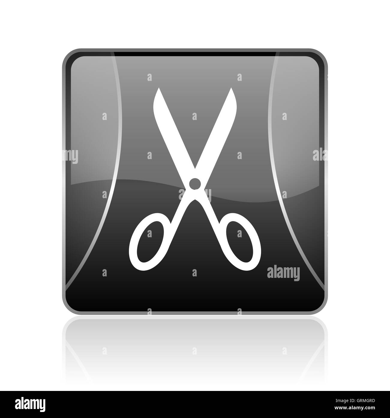Scissors cut Black and White Stock Photos & Images - Alamy