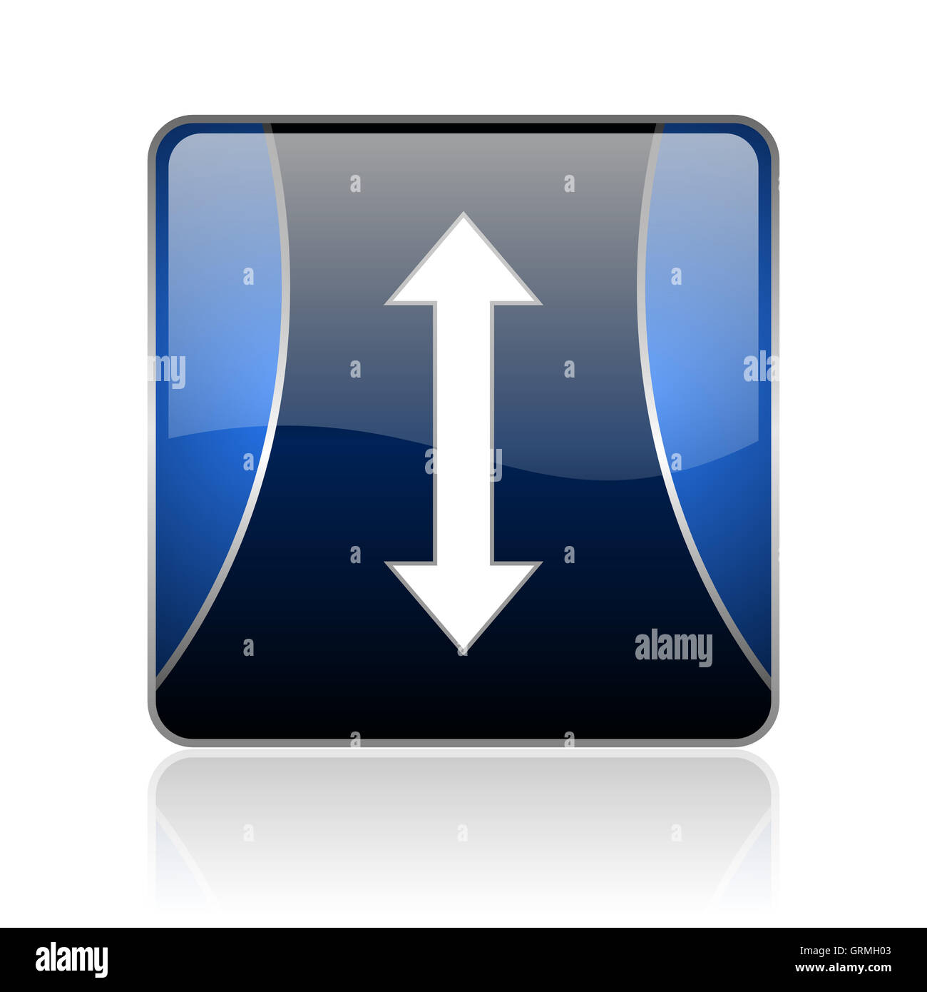 Up down blue arrows Cut Out Stock Images & Pictures - Alamy