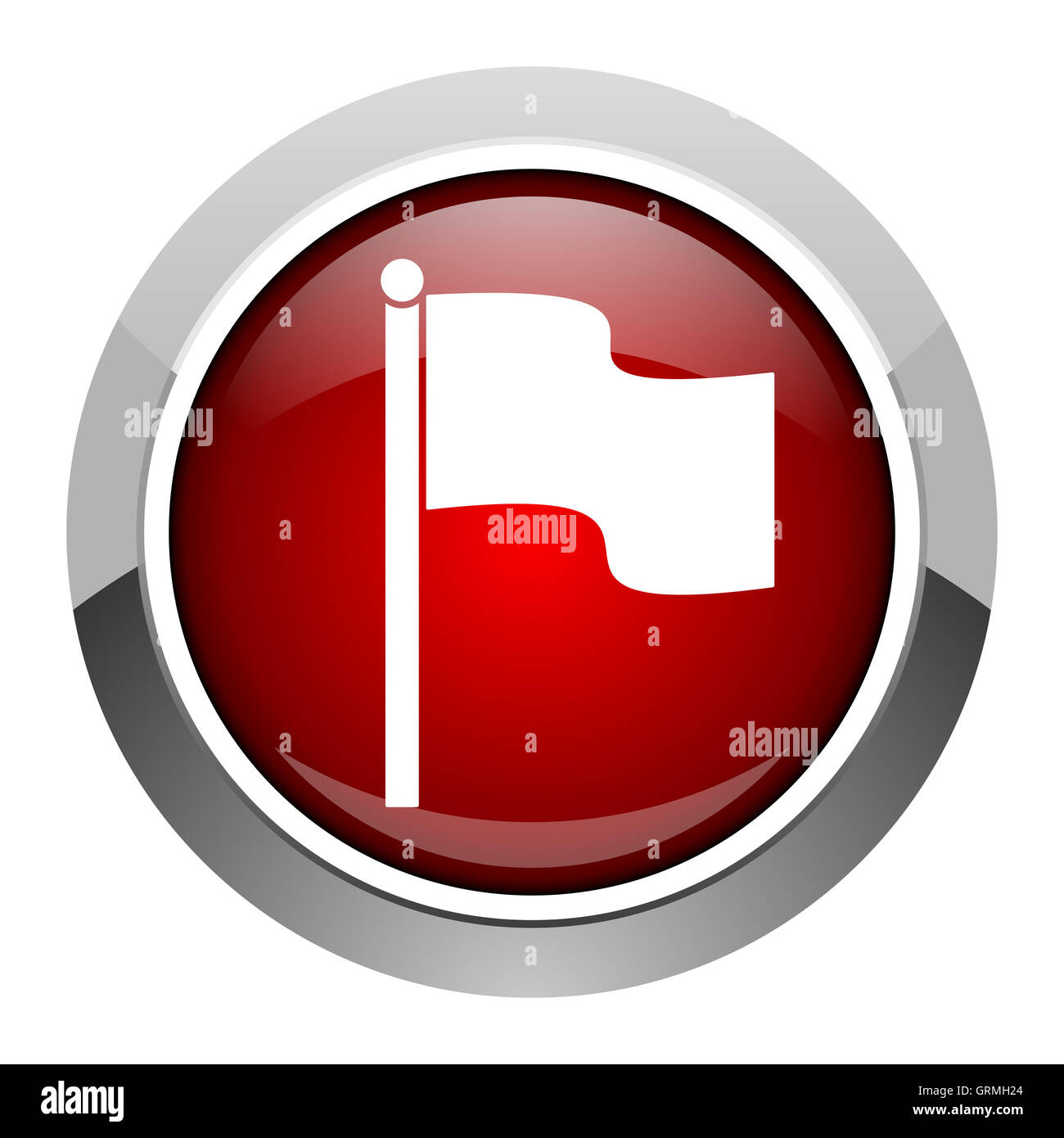 Soccer corner flag icon Cut Out Stock Images & Pictures - Alamy