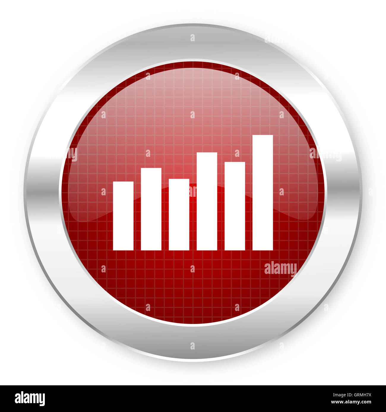 bar graph icon Stock Photo - Alamy