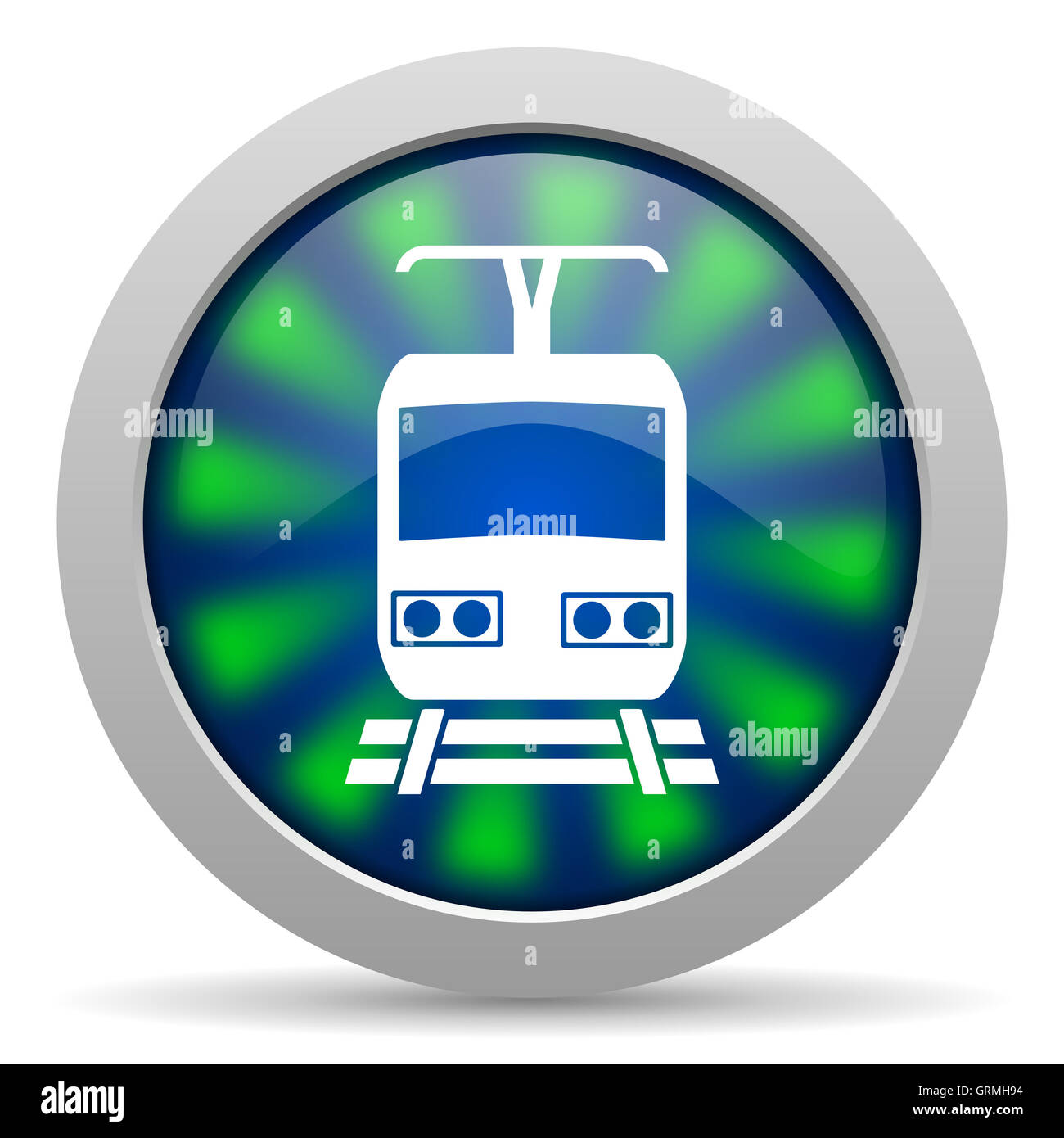 Train icon tube hi-res stock photography and images - Alamy