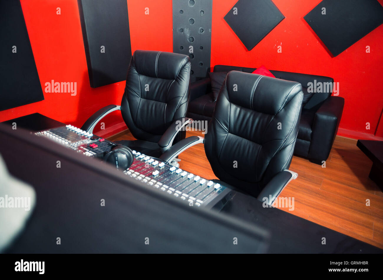 Technical mixing booth High Resolution Stock Photography and Images - Alamy