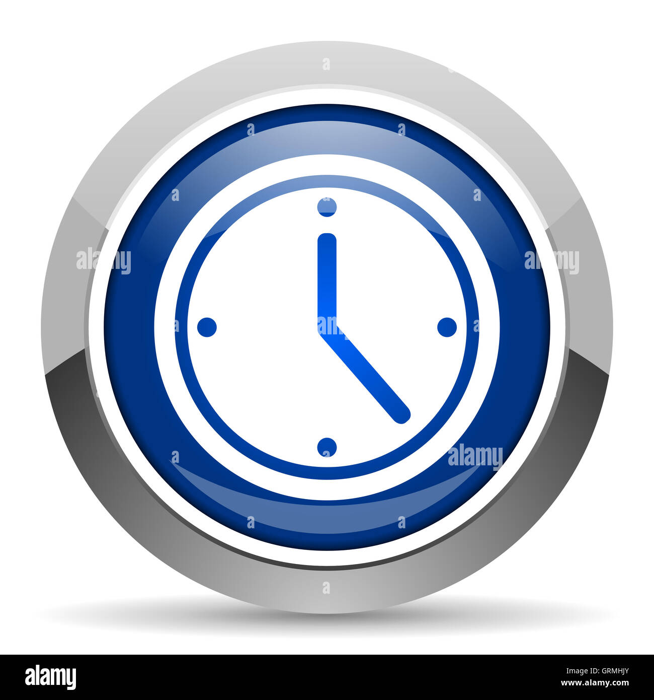 Clock icon hi-res stock photography and images - Alamy