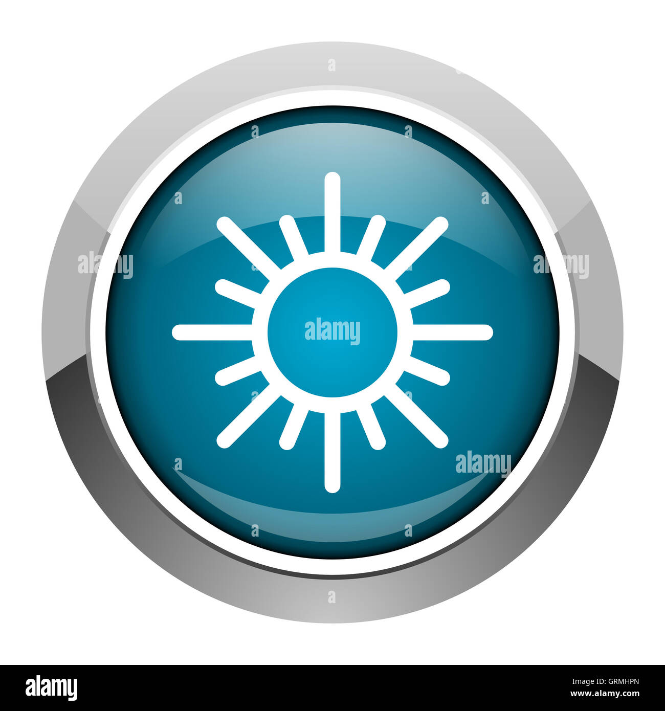 Sunny weather icon hi-res stock photography and images - Alamy