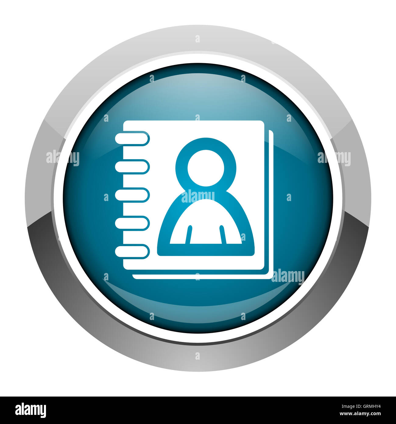 address book icon Stock Photo - Alamy