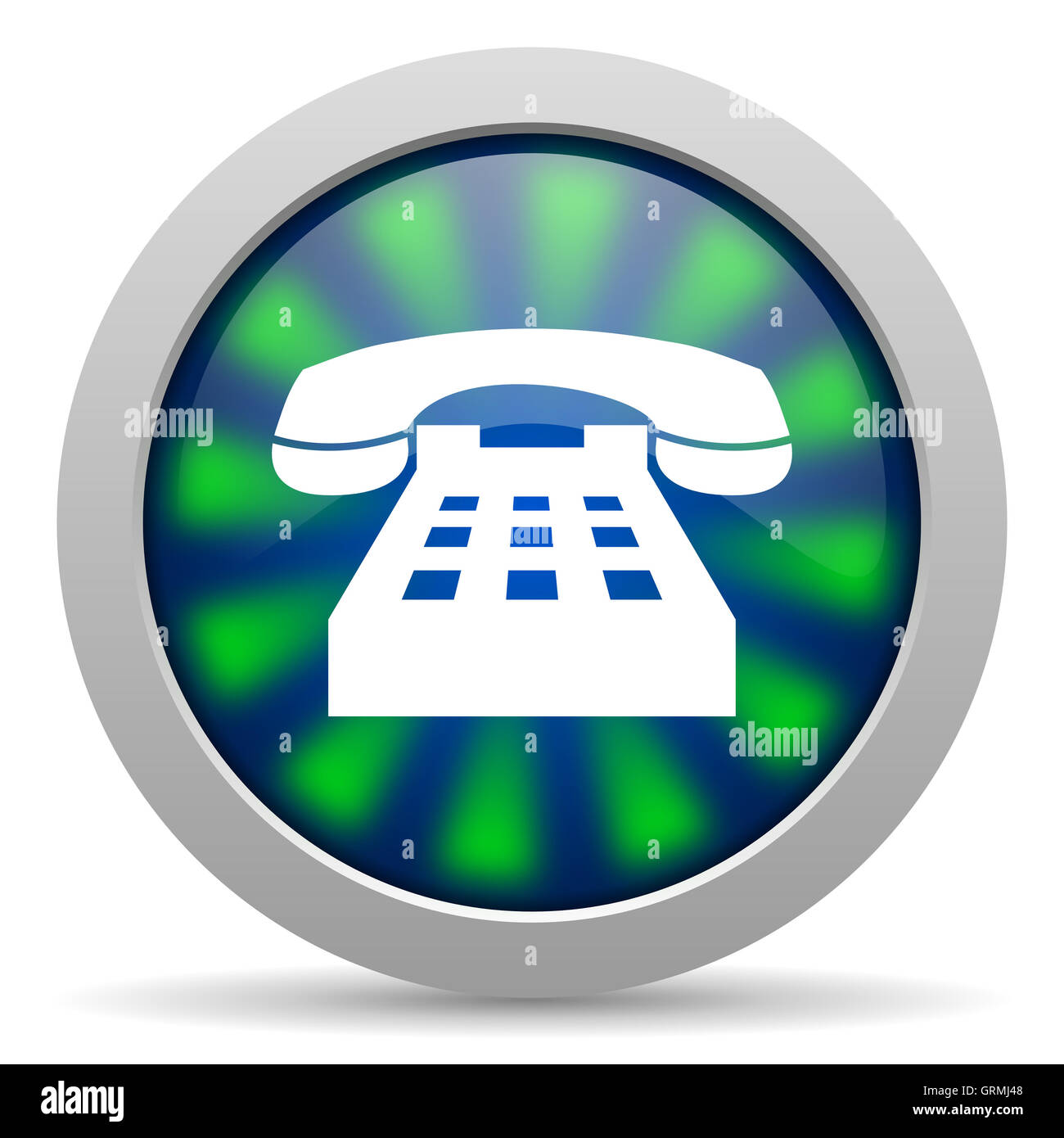 Phone icon Cut Out Stock Images & Pictures - Alamy