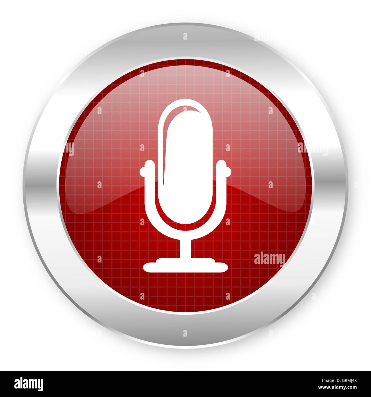 On air red microphone hi-res stock photography and images - Alamy