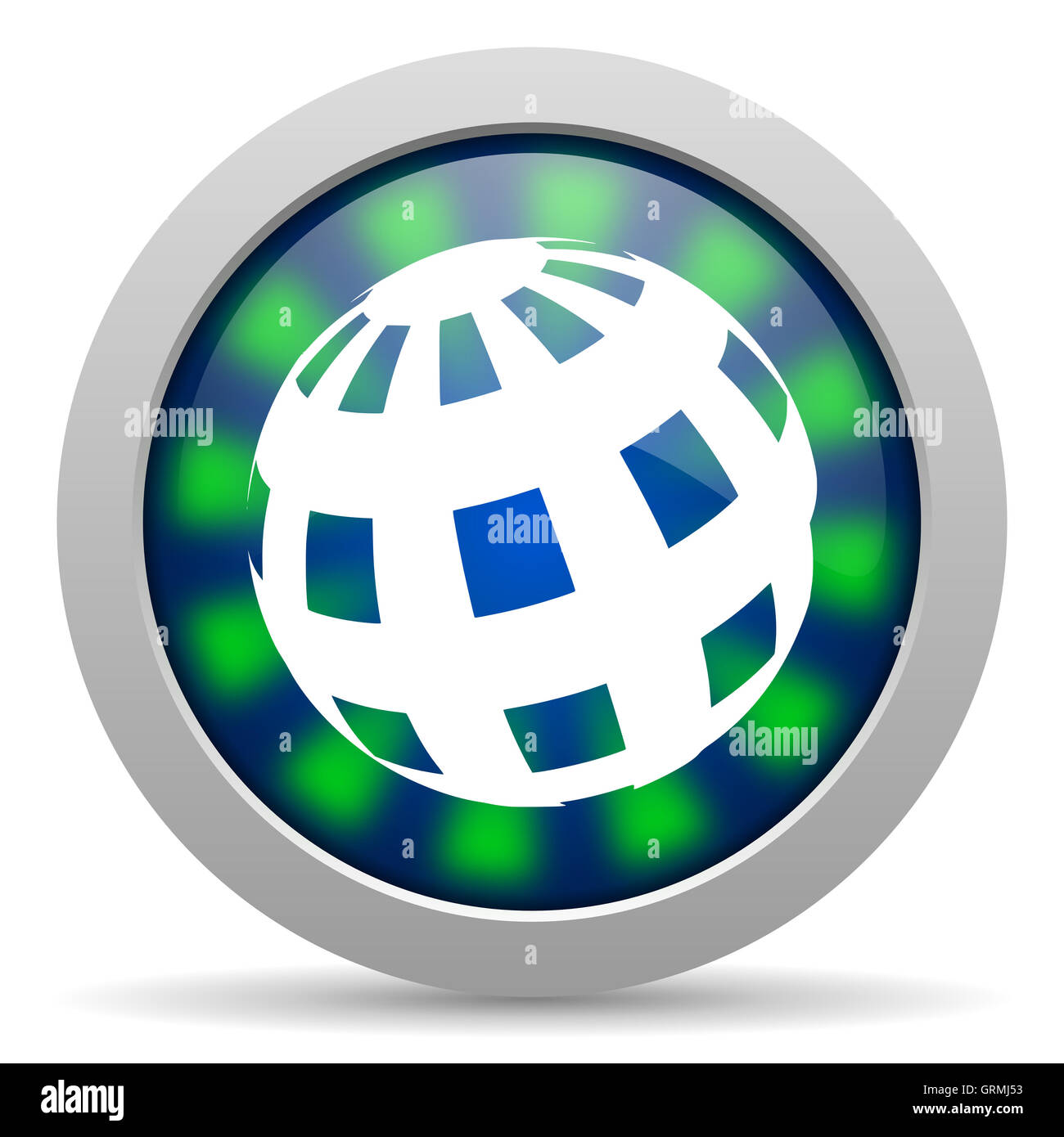 Earth icon hi-res stock photography and images - Alamy
