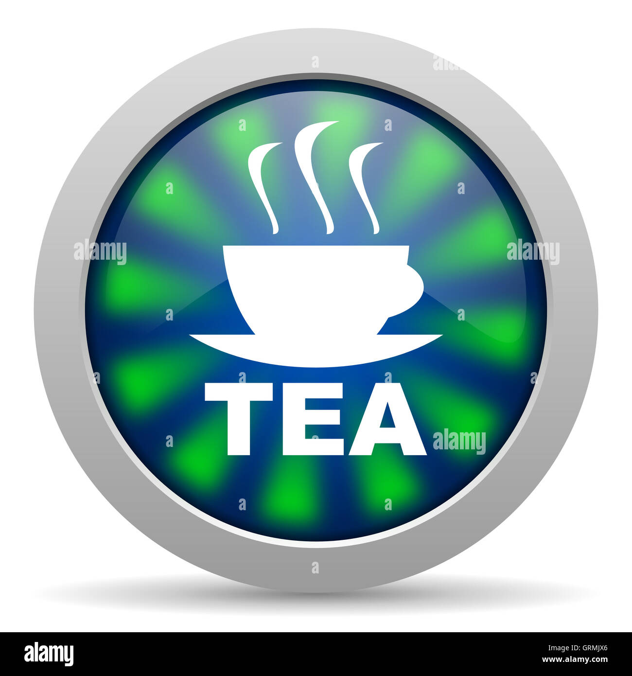 Icon tea drink Cut Out Stock Images & Pictures - Alamy